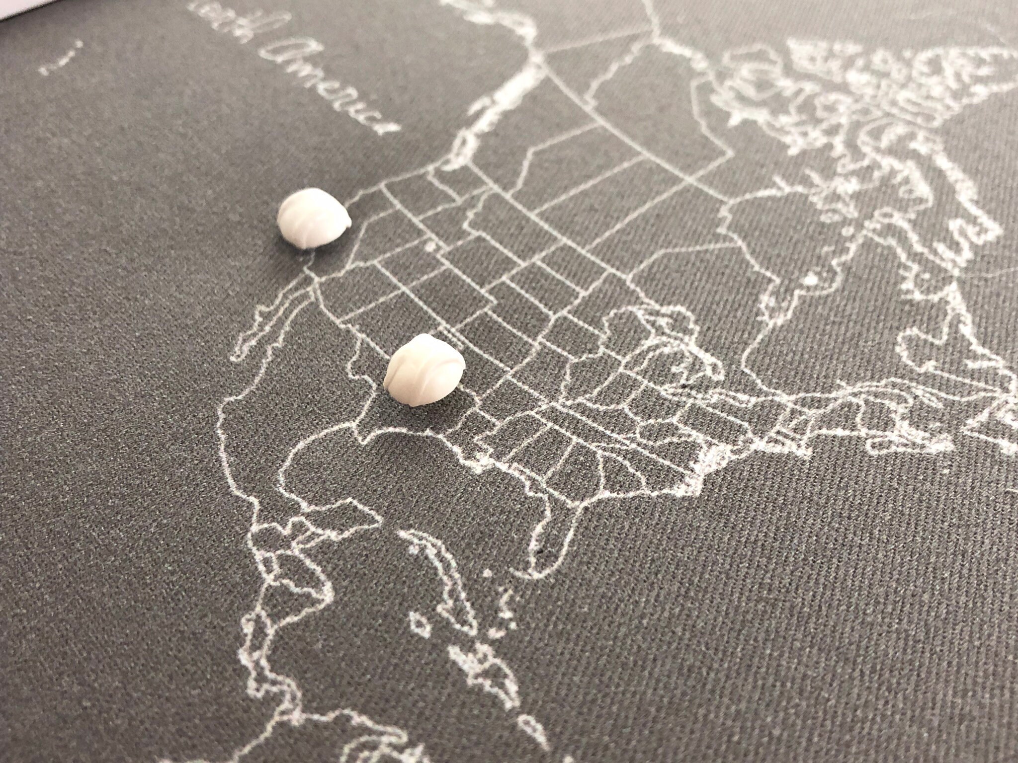 Baseball Push Pin Map MLB Ballpark Map Baseball Map | Etsy Canada