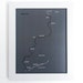 Rideau Trail Map Postcard Prints, Printed Maps of the Rideau Trail in ...