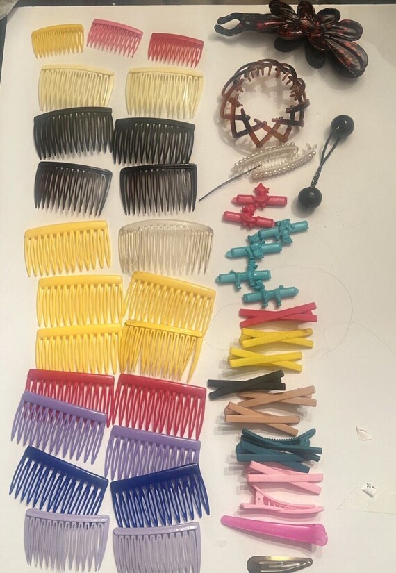 Vintage lot 1970s-1980s hair - Gem