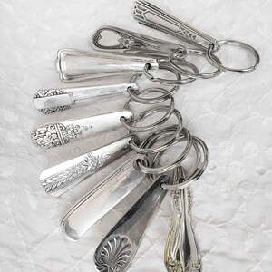Fan Pull Elegant Upcycled Vintage Silver Plated Silverware Fan Pull ...