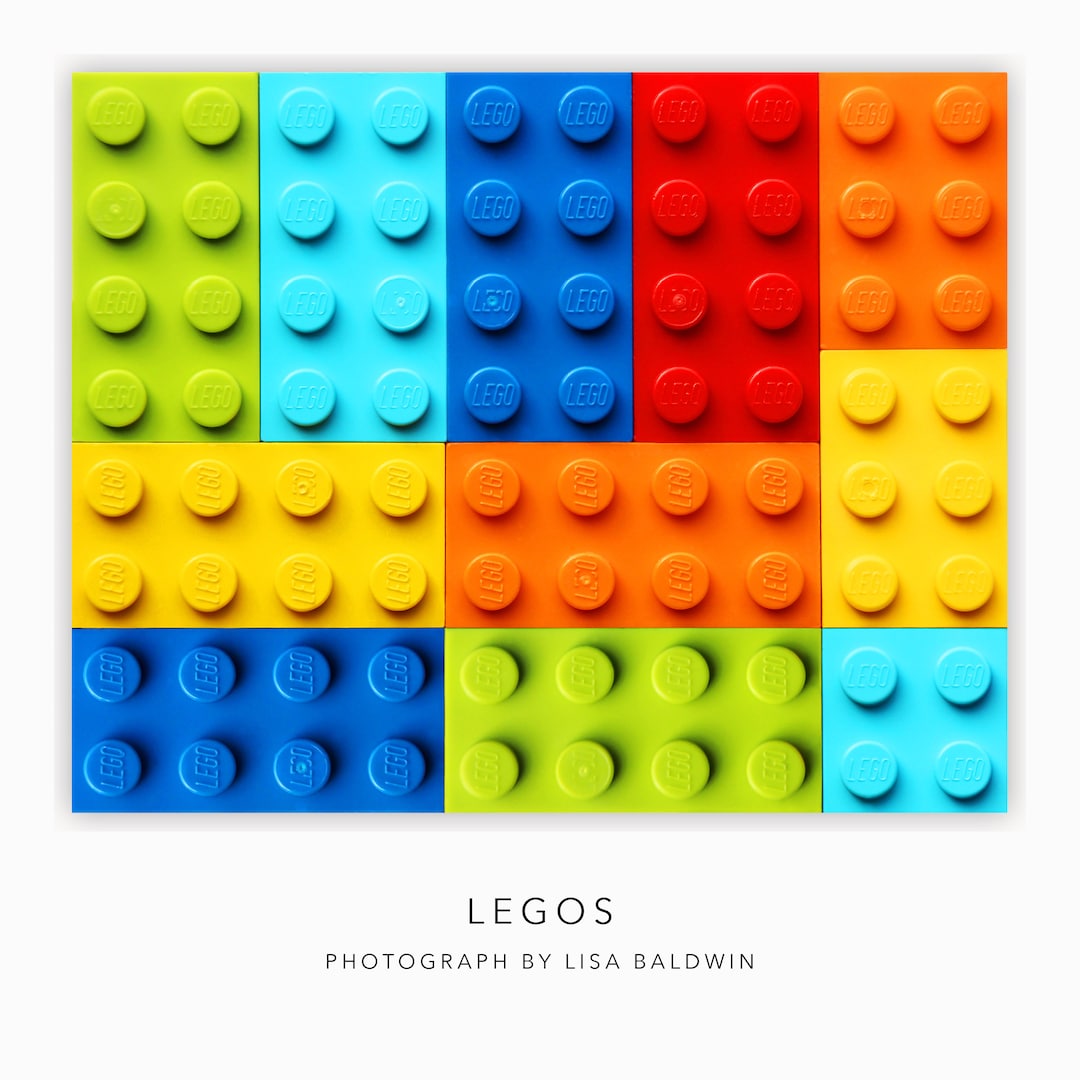 Foto de bloques de construcción Lego - Colores primarios brillantes del ...