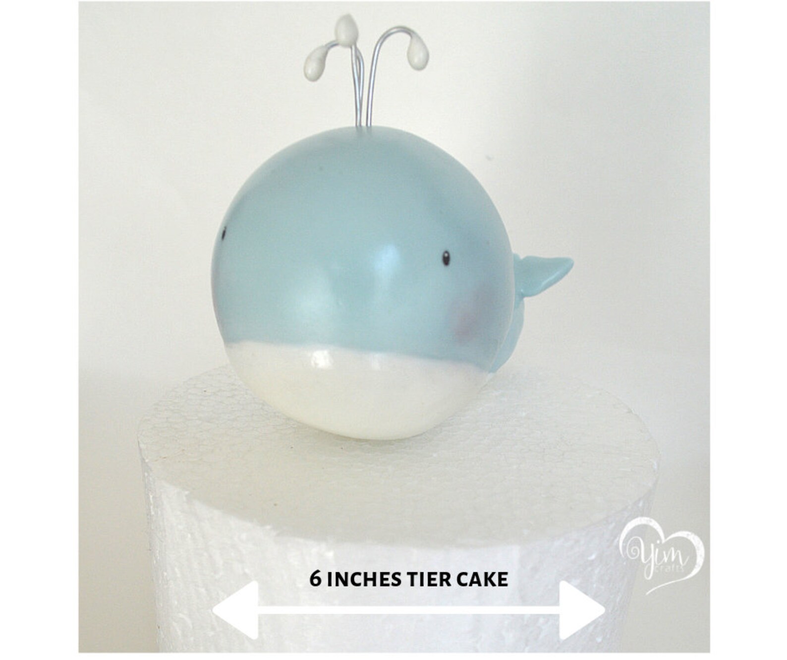 Blue Whale Cake Topper for Baby Shower or Birthday Events. - Etsy