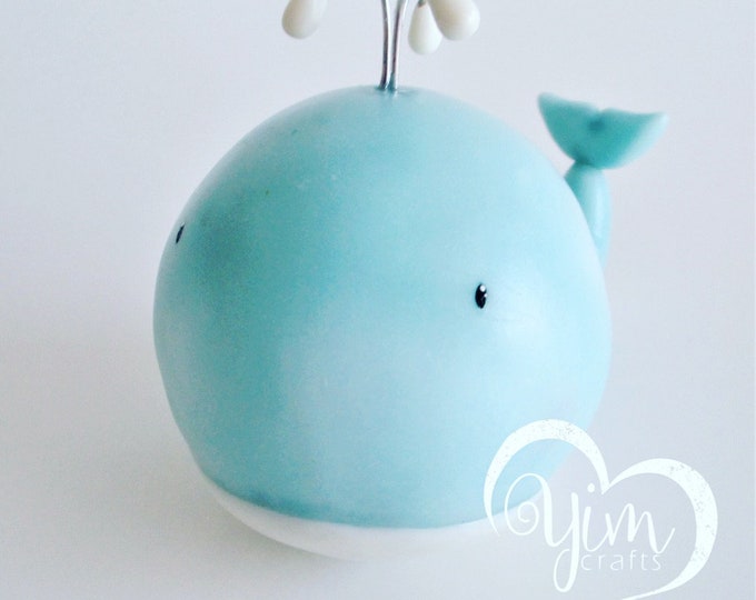 Whale Cake Topper - Etsy