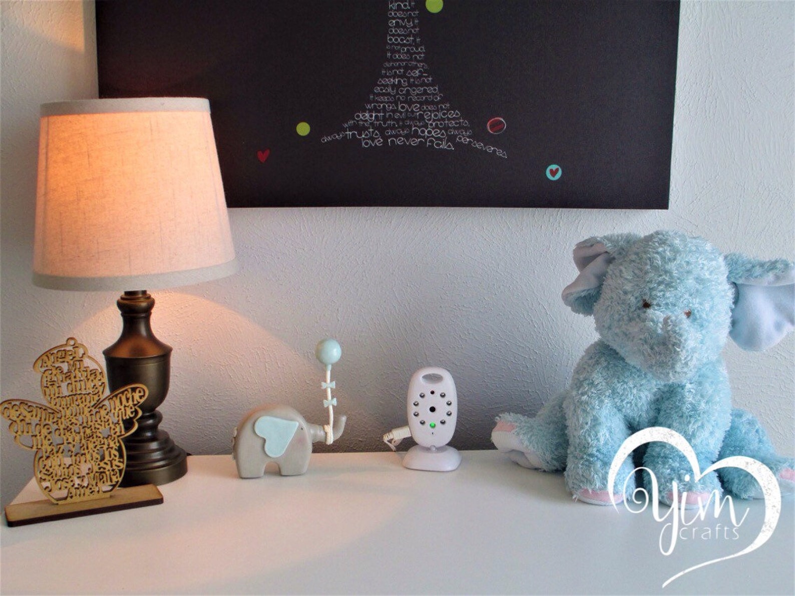 Elephant Cake Topper for Baby Shower, First Birthday or Animal Party ...