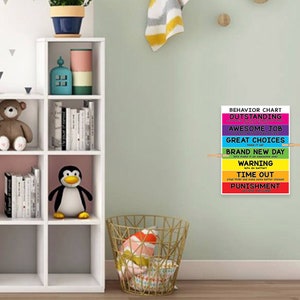 Behavior Chart Digital Download - Etsy