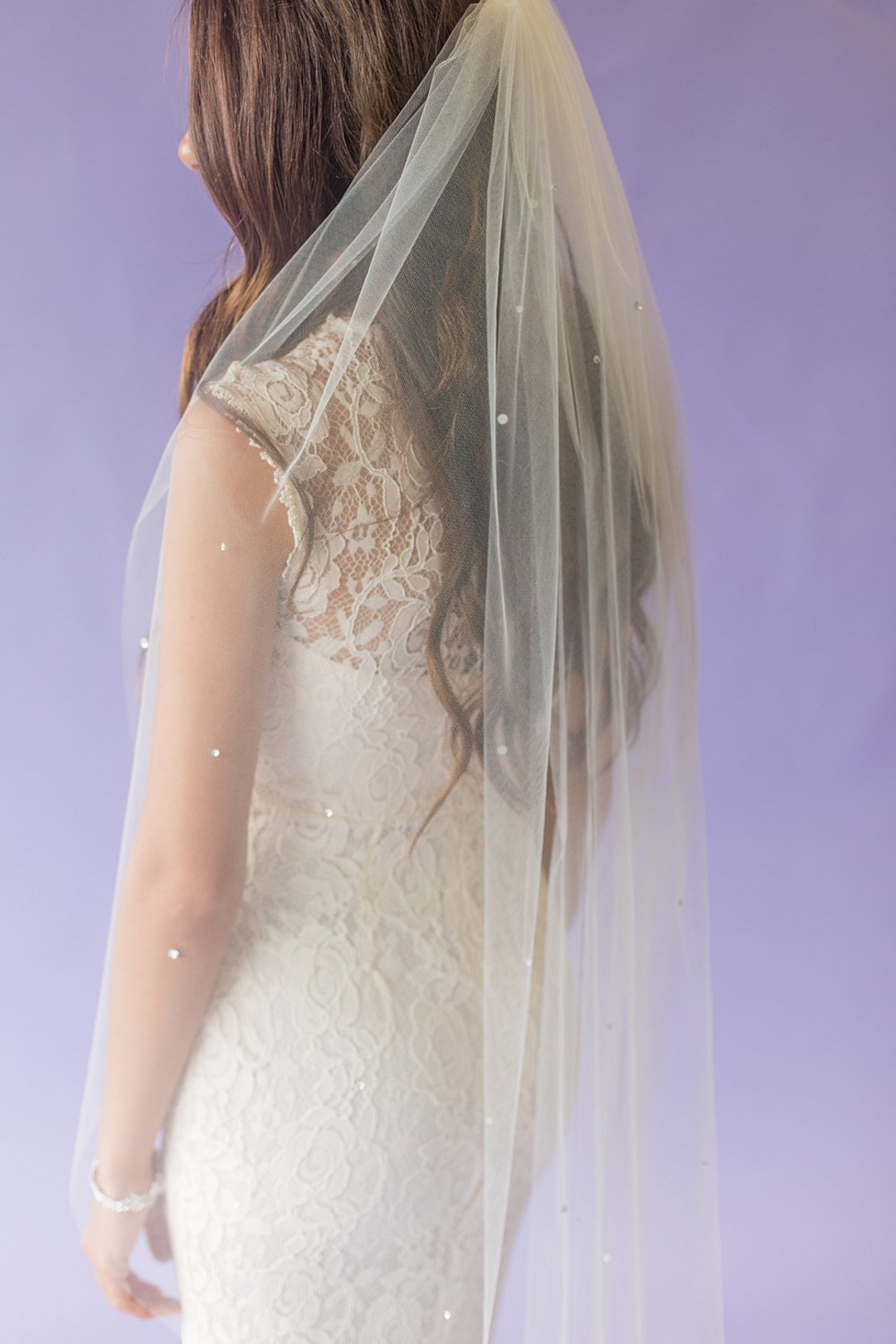 Swarovski Rhinestone Veil - Etsy