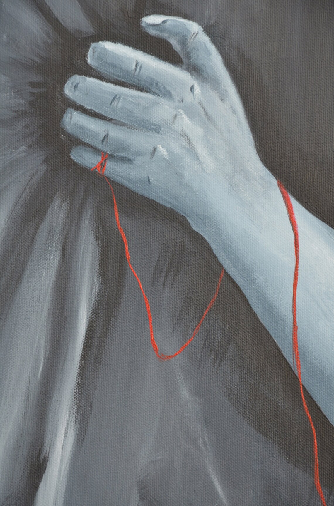 Art Print 16x20 Safe red Thread of Destiny Series - Etsy