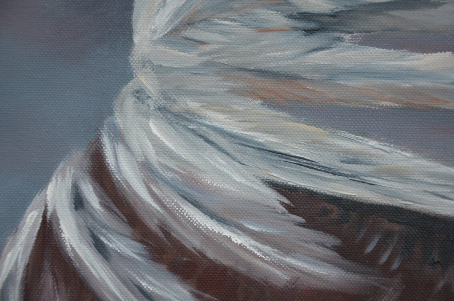 Angel of Fate "red Thread of Destiny Series, Acrylic Painting - Etsy