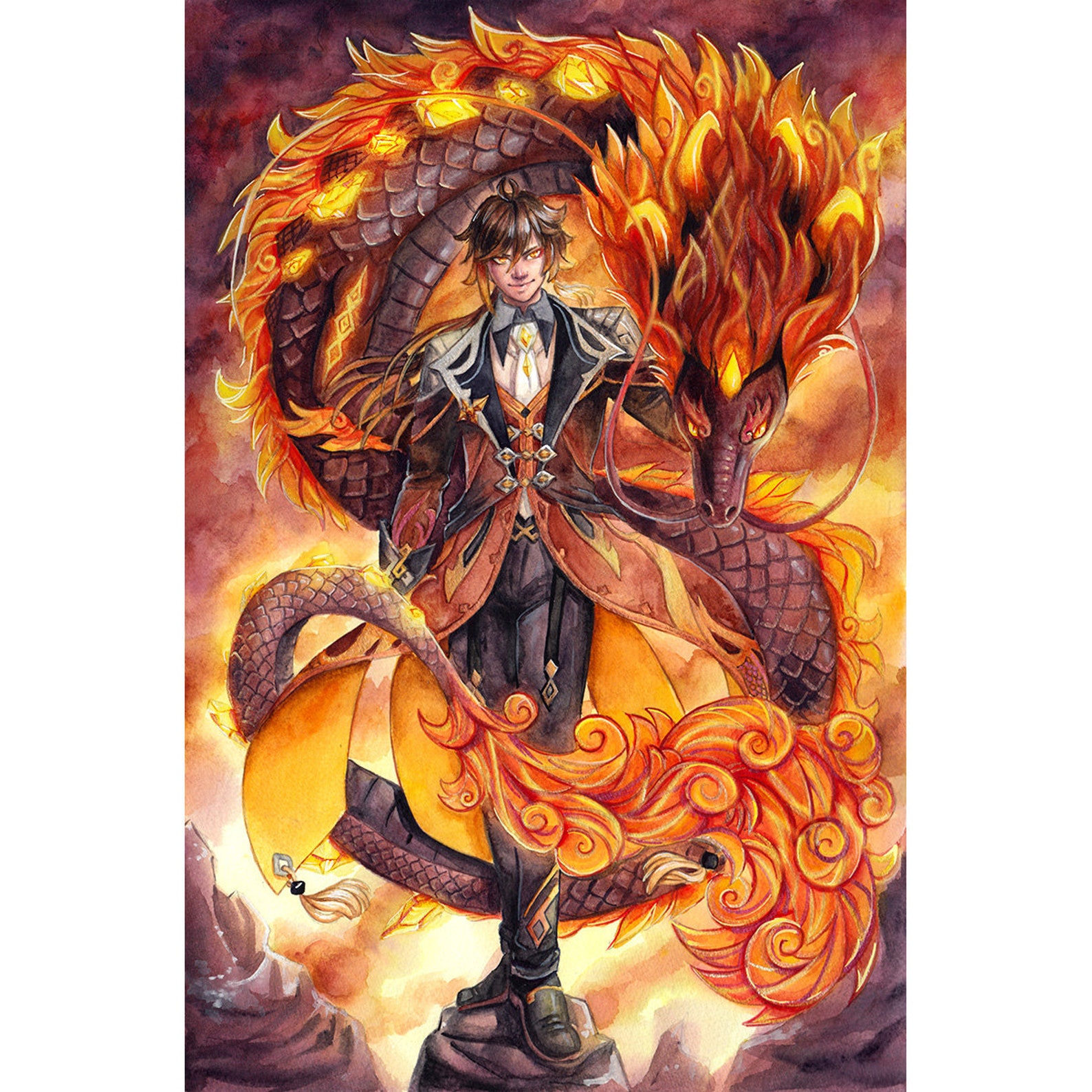 Rex Lapis Poster Print - Etsy