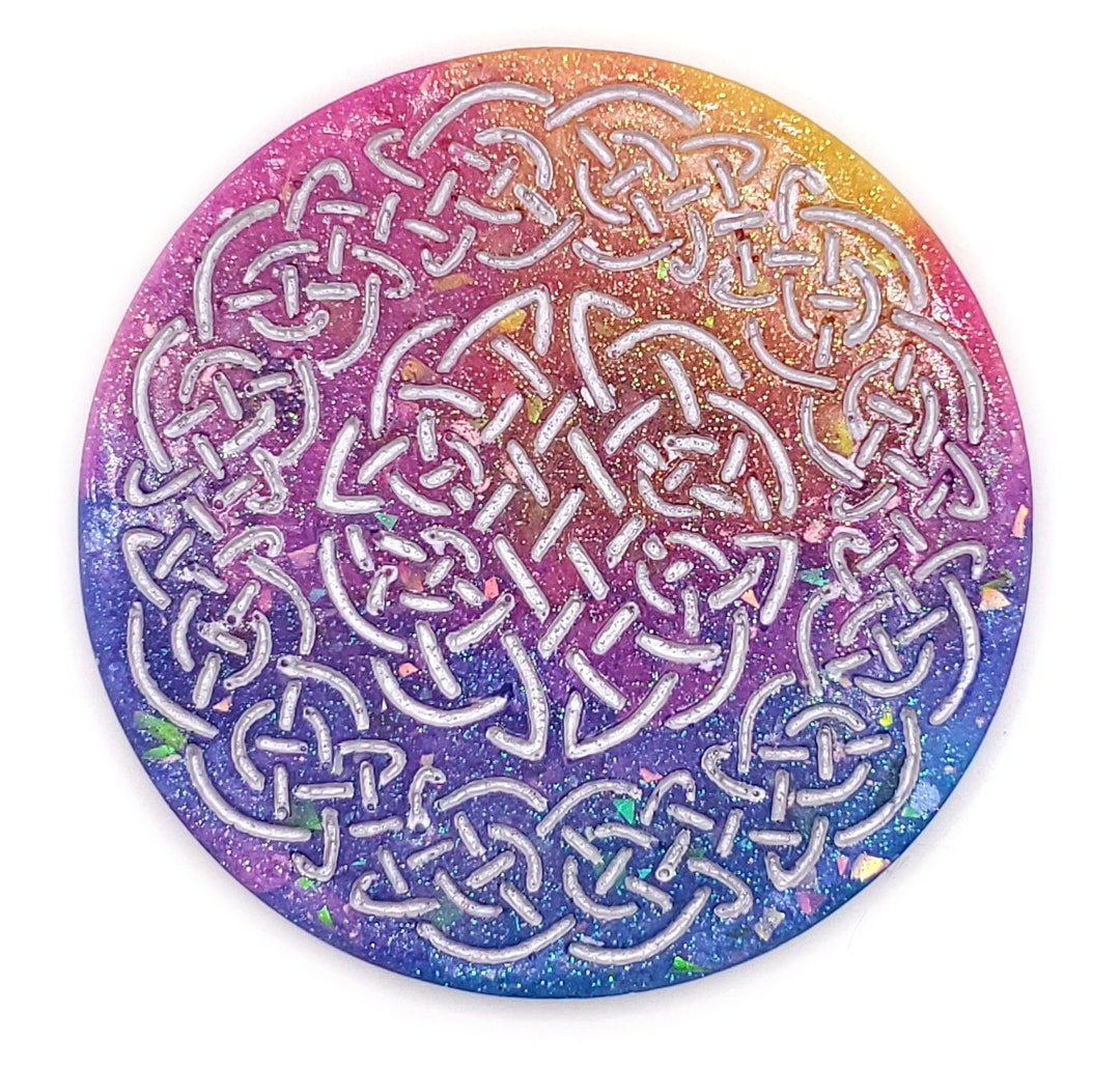 Resin Coaster - Celtic Knot - Etsy