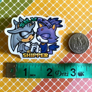Sonic the Hedgehog Ships OTP Stickers - Sonamy Sonally Sonadow Sonaze ...