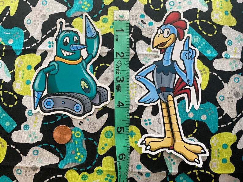 SEGA Adventures of Sonic the Hedgehog Stickers Scratch and | Etsy