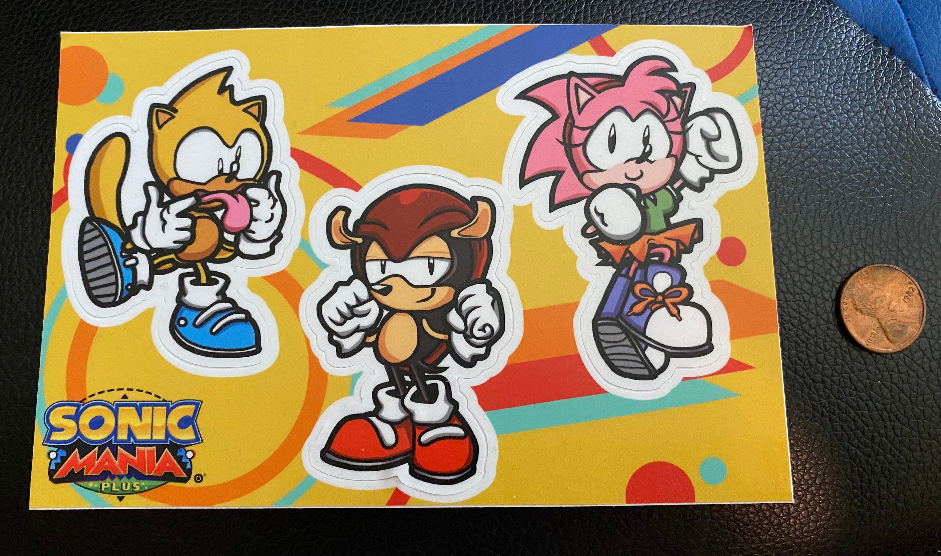 Sonic Mania Sticker Sheets SEGA Sonic the Hedgehog Tails | Etsy