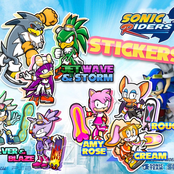 Sonic the Hedgehog Jet Tag - Etsy