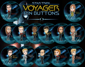 Star Trek Buttons - Etsy