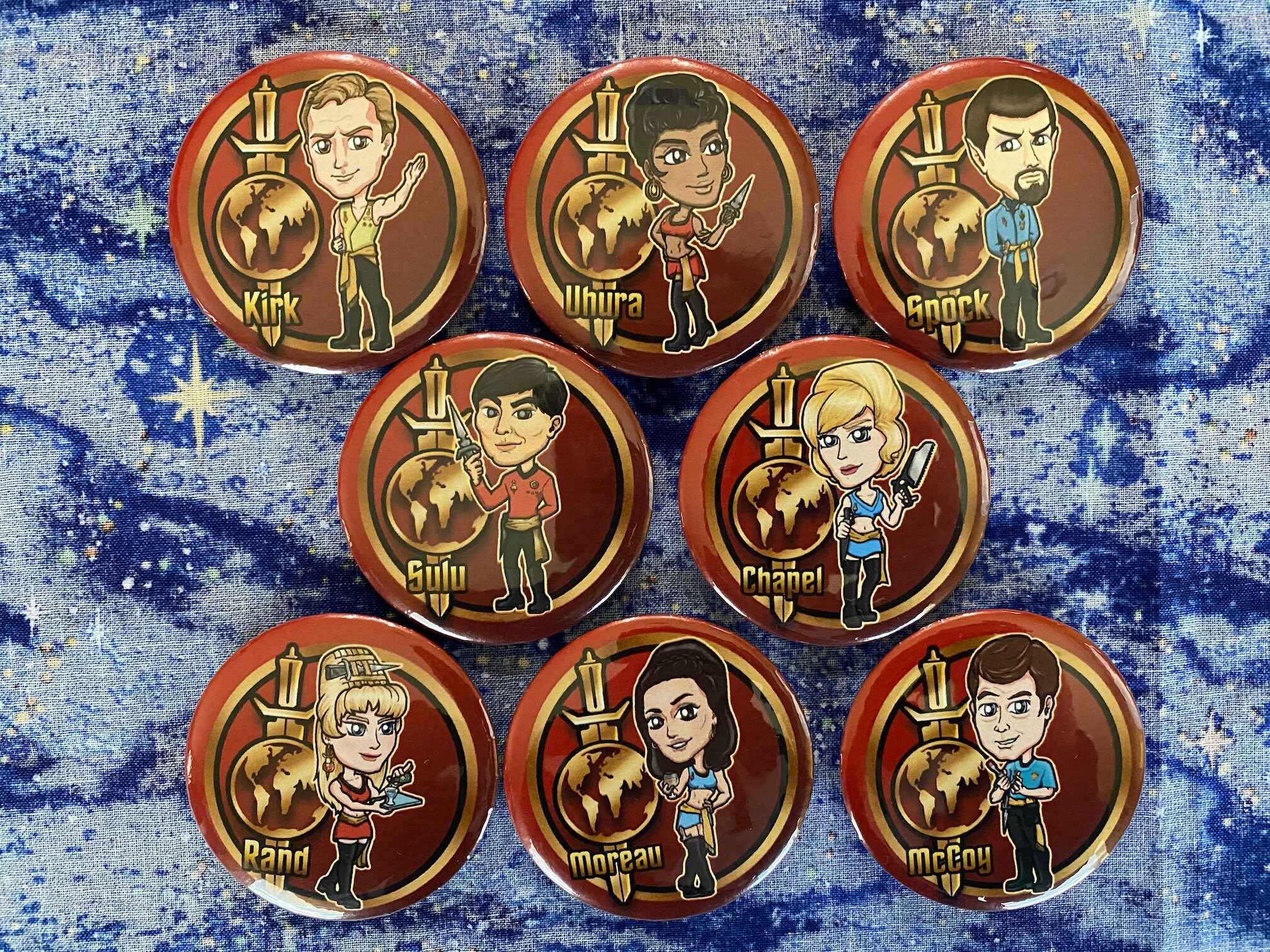 Star Trek The Original Series TOS Mirror Universe Terran | Etsy