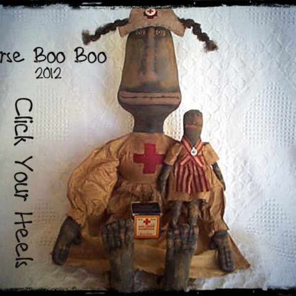 Primitive Black Doll - Etsy