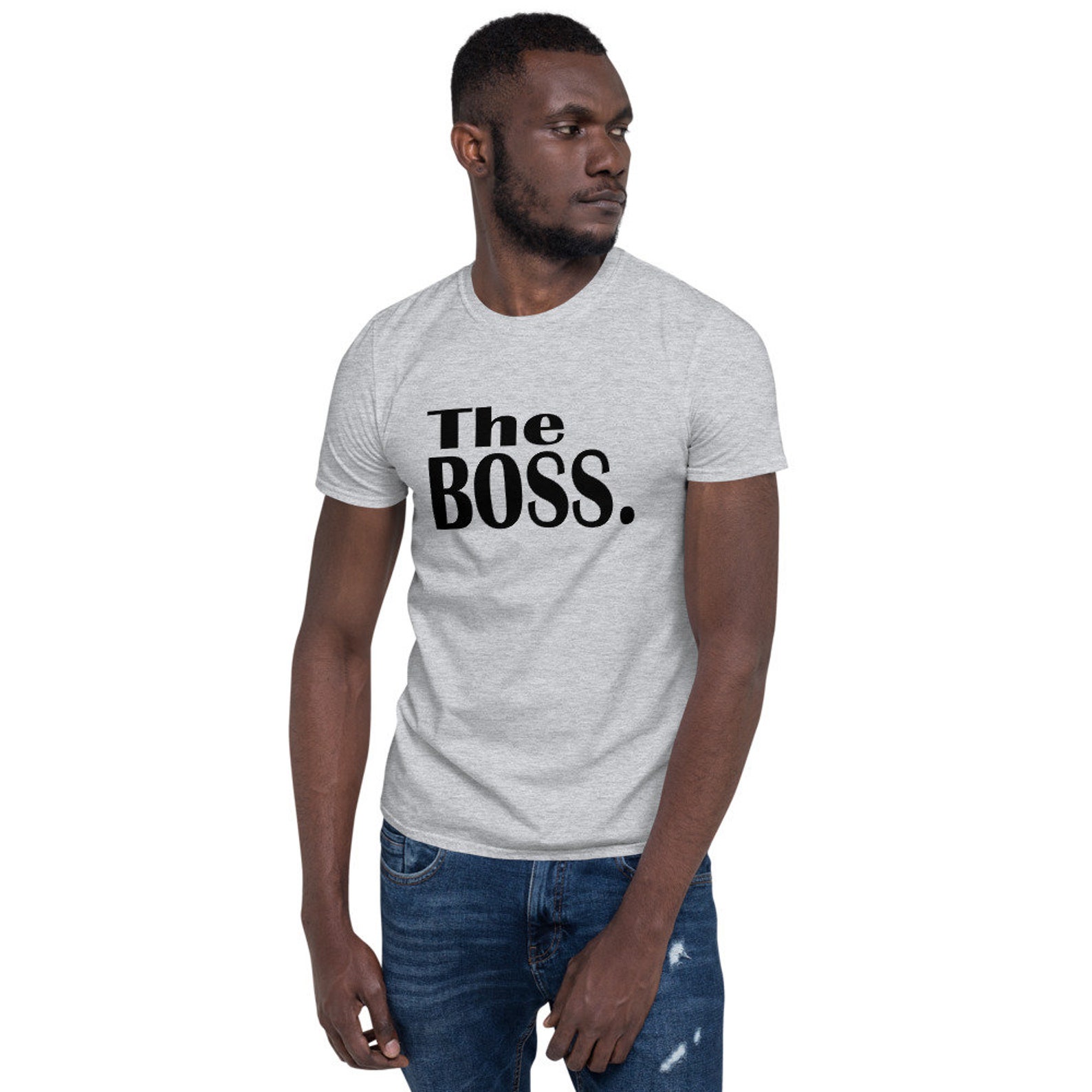 The Boss Shirt the Real Boss Shirt Boss in Training Shirt - Etsy