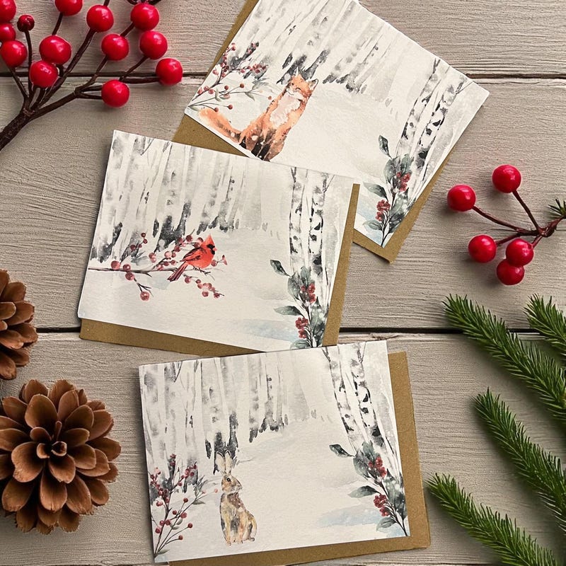 Winter Solstice Cards - Etsy