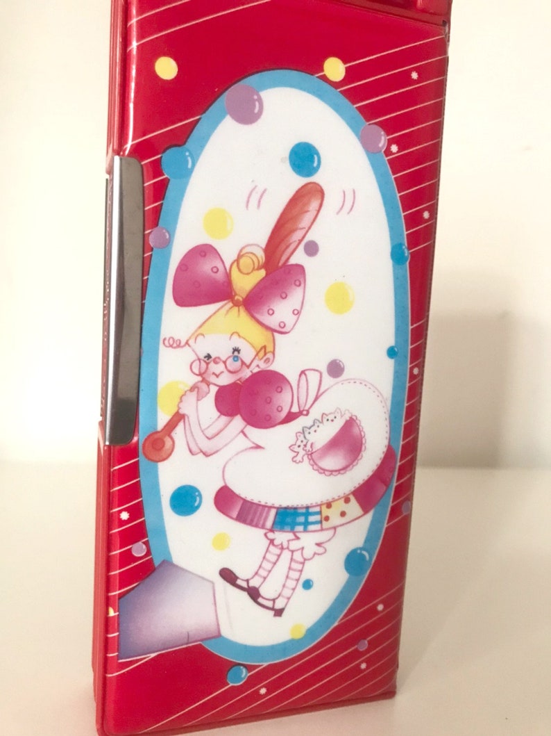 Vintage FLOMO LOVELY pencil case | Etsy