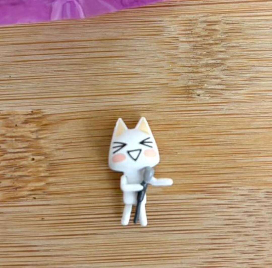 2005 Vintage Toro Inoue Sony Cat Plastic Little Figures 1.7cm PURPLE1 ...