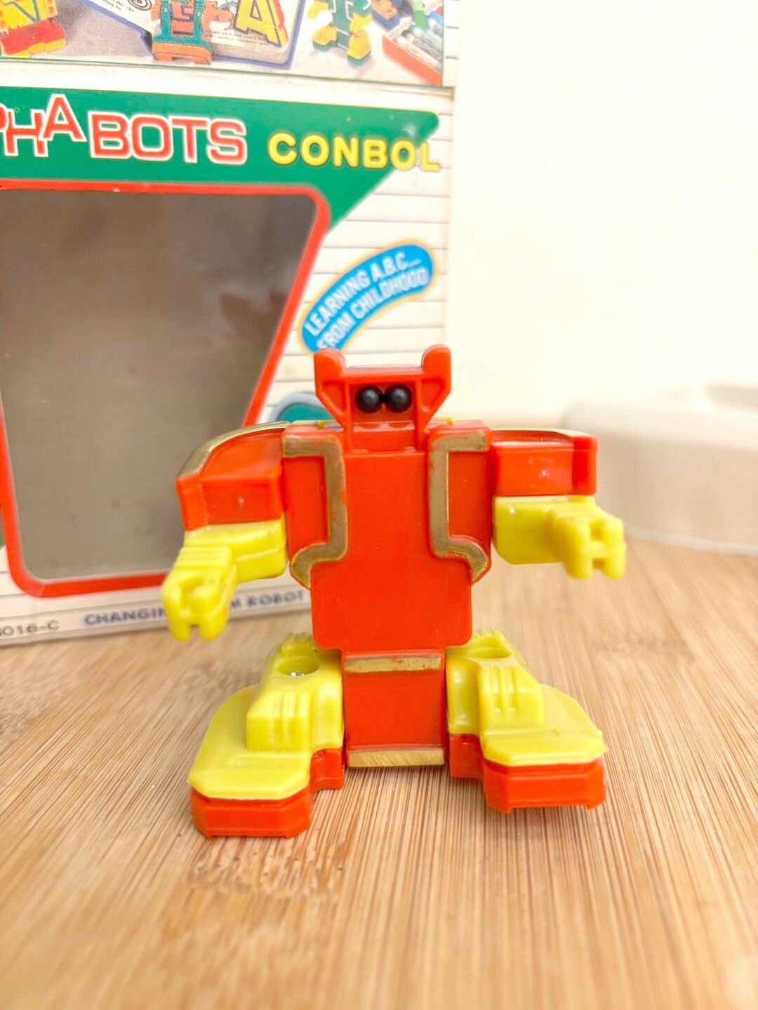 Vintage Plastic Transformer Robot - C - Etsy