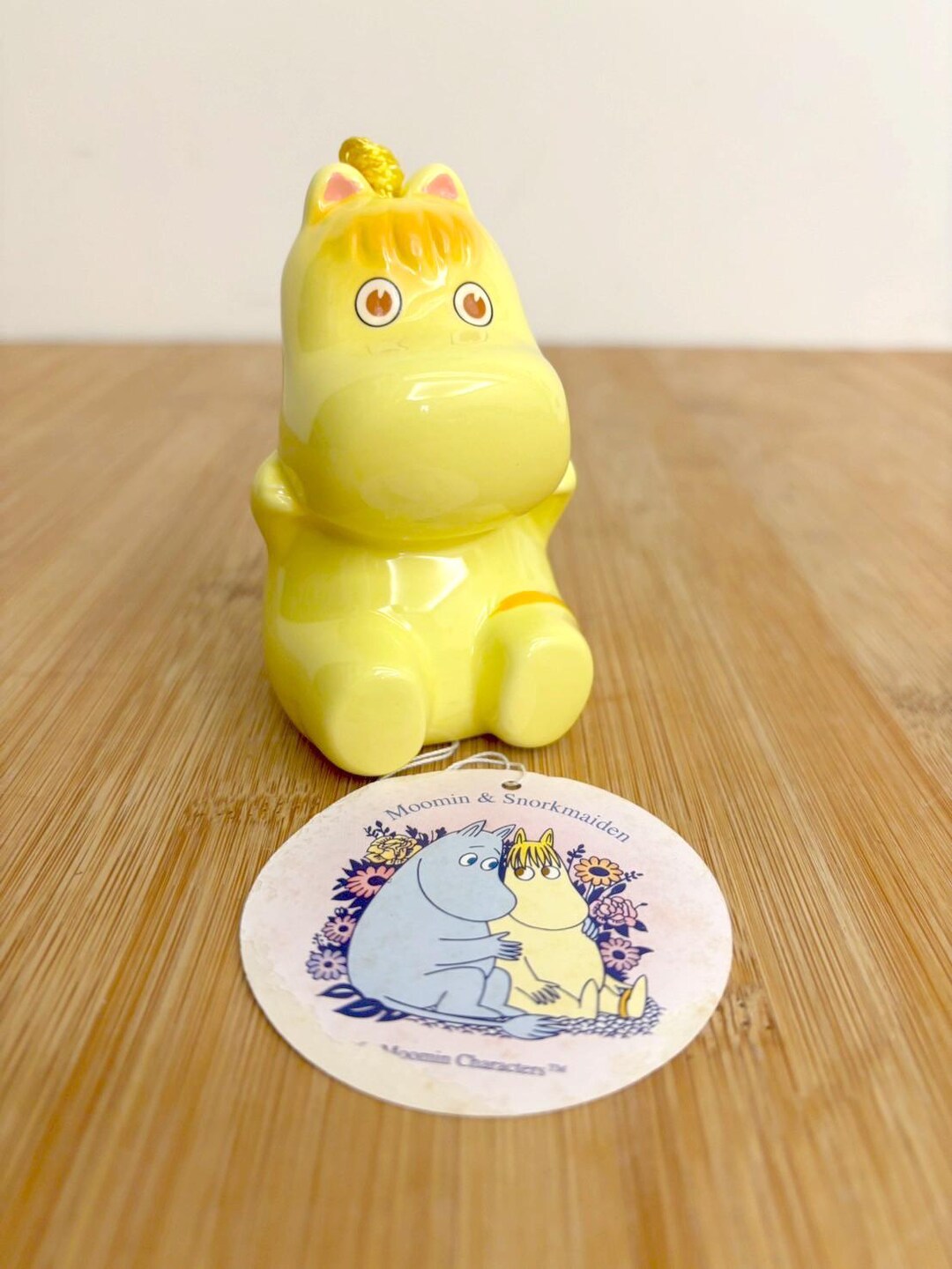 Vintage Ceramic Moomin & Snorkmaiden Figurine Wind Chimes - Etsy