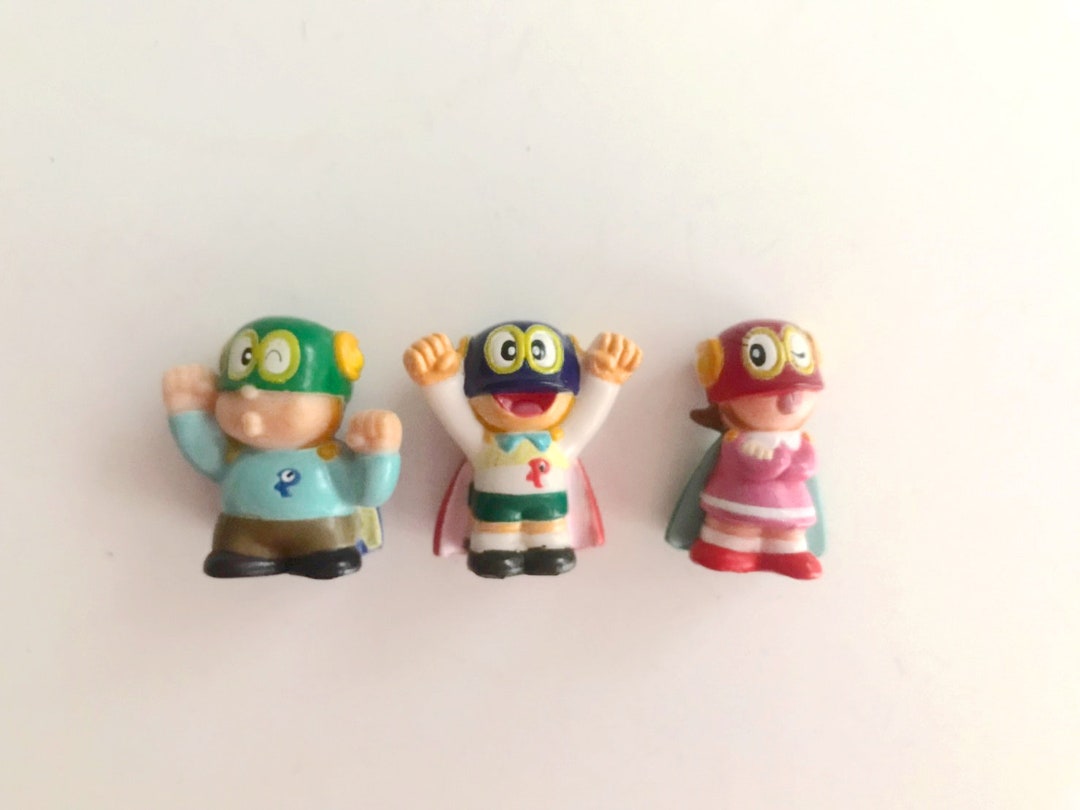3 Vintage Japan Parman Mini Figure - Etsy