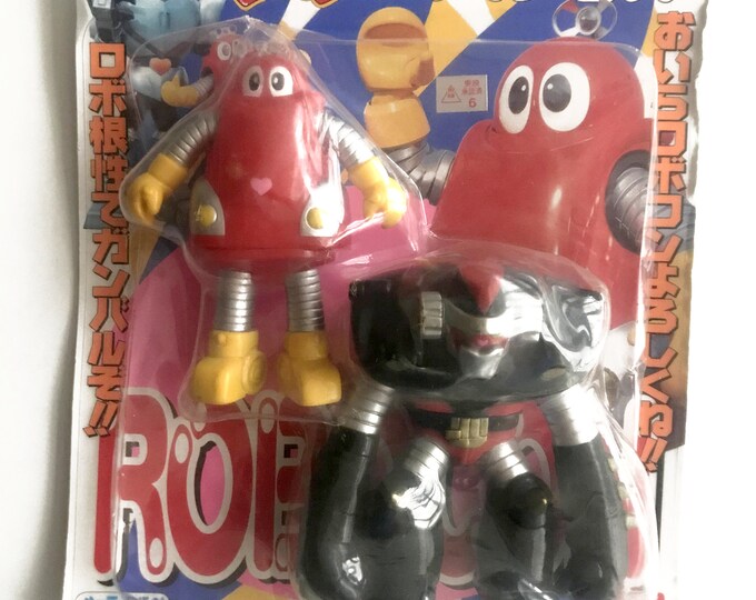 Vintage 1999 Bandai HG Ganbare Robocon Robot Set 5 Gashapon Figure ...