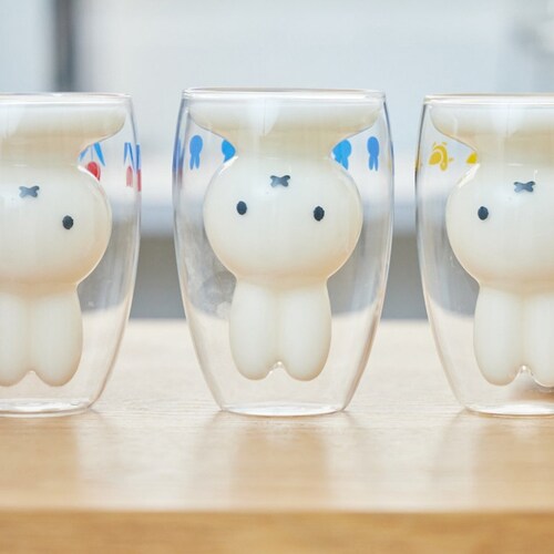 Miffy Double-layer Glass Randomly - Etsy