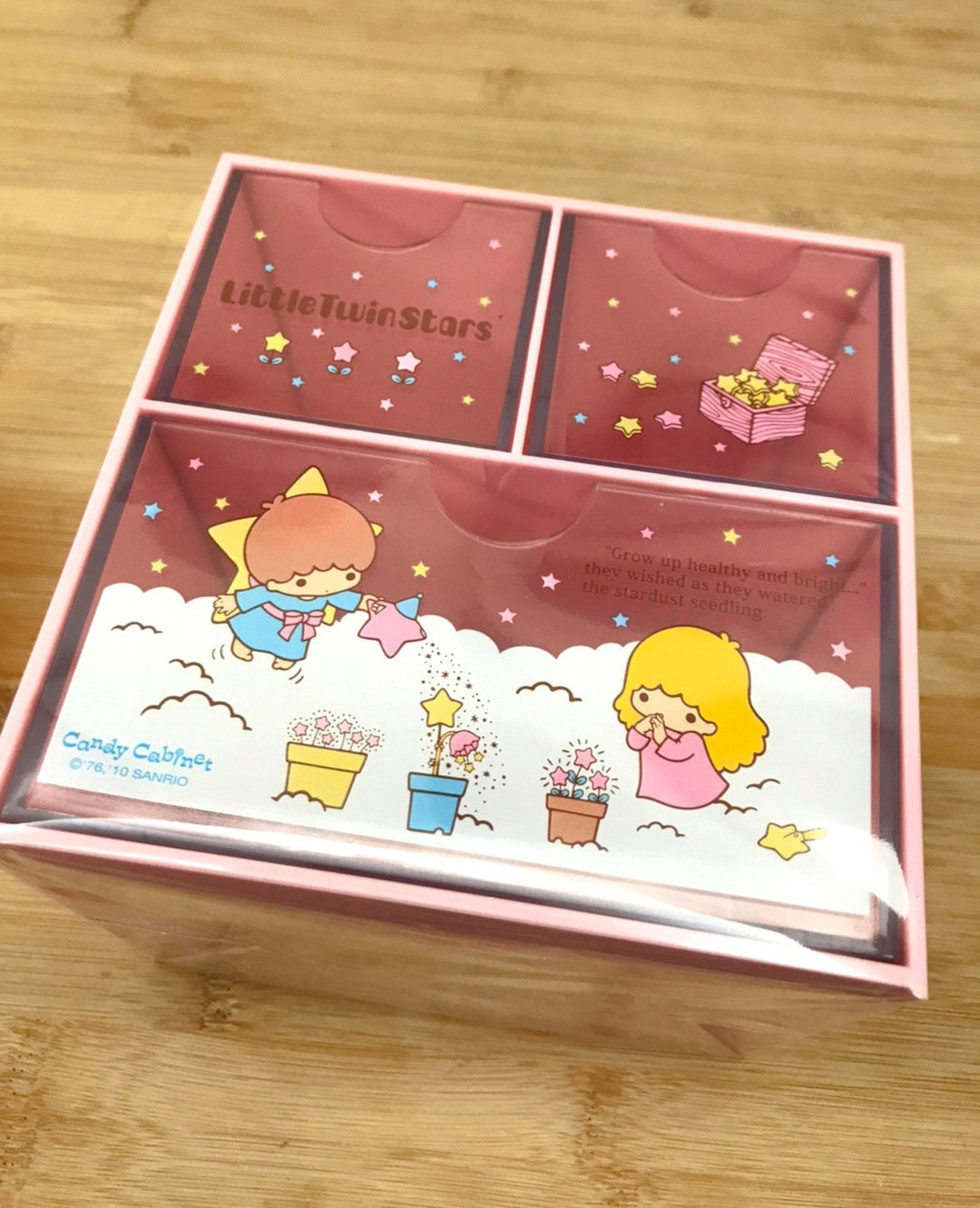 Little Twin Stars Kiki & Lala Drawer Storage Box - Etsy