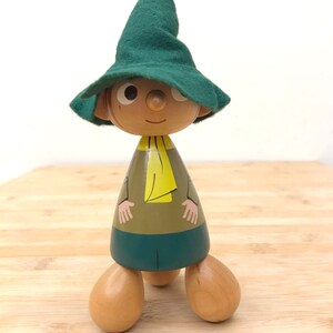 Snufkin Wooden Toy Massage Figurine - Etsy