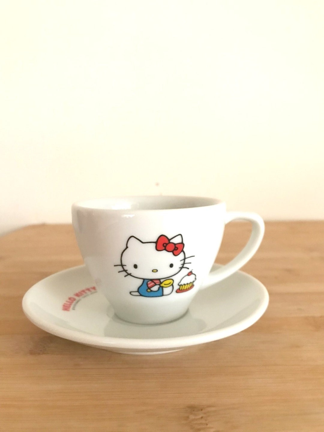 2003 Vintage Ceramic Hello Kitty Coffee Cup Plate Set - Etsy