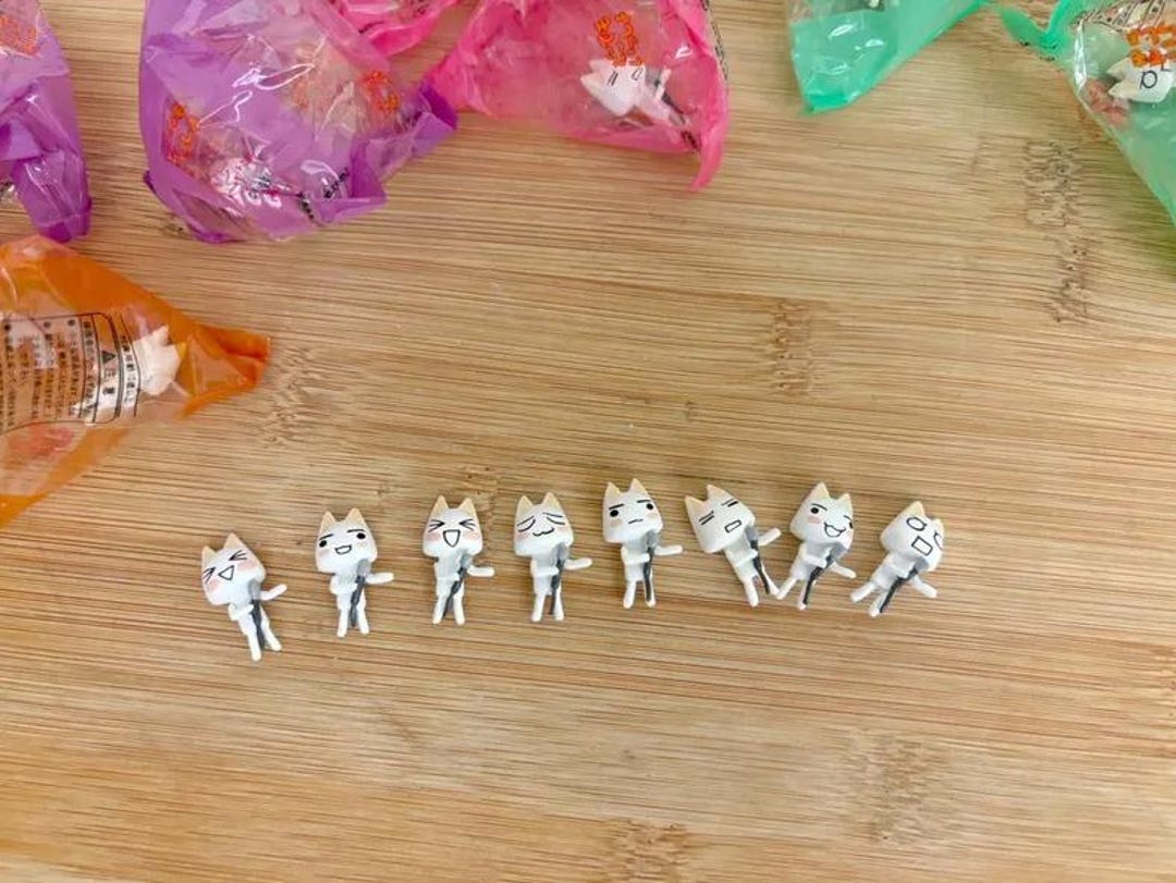 Special Offer - 2005 Vintage Toro Inoue Sony Cat Plastic Little Figures ...