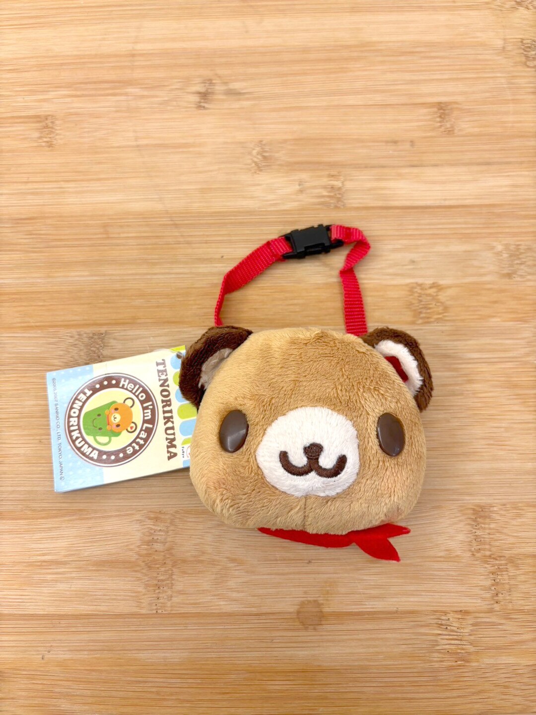 Tenorikuma Plush Small Wallet RED - Etsy