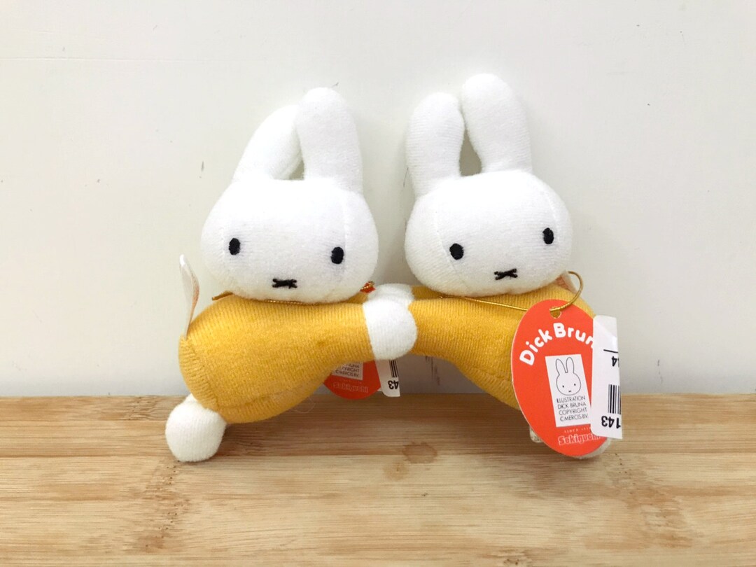 1997 2 Vintage MIFFY Clip Doll a Pair - Etsy