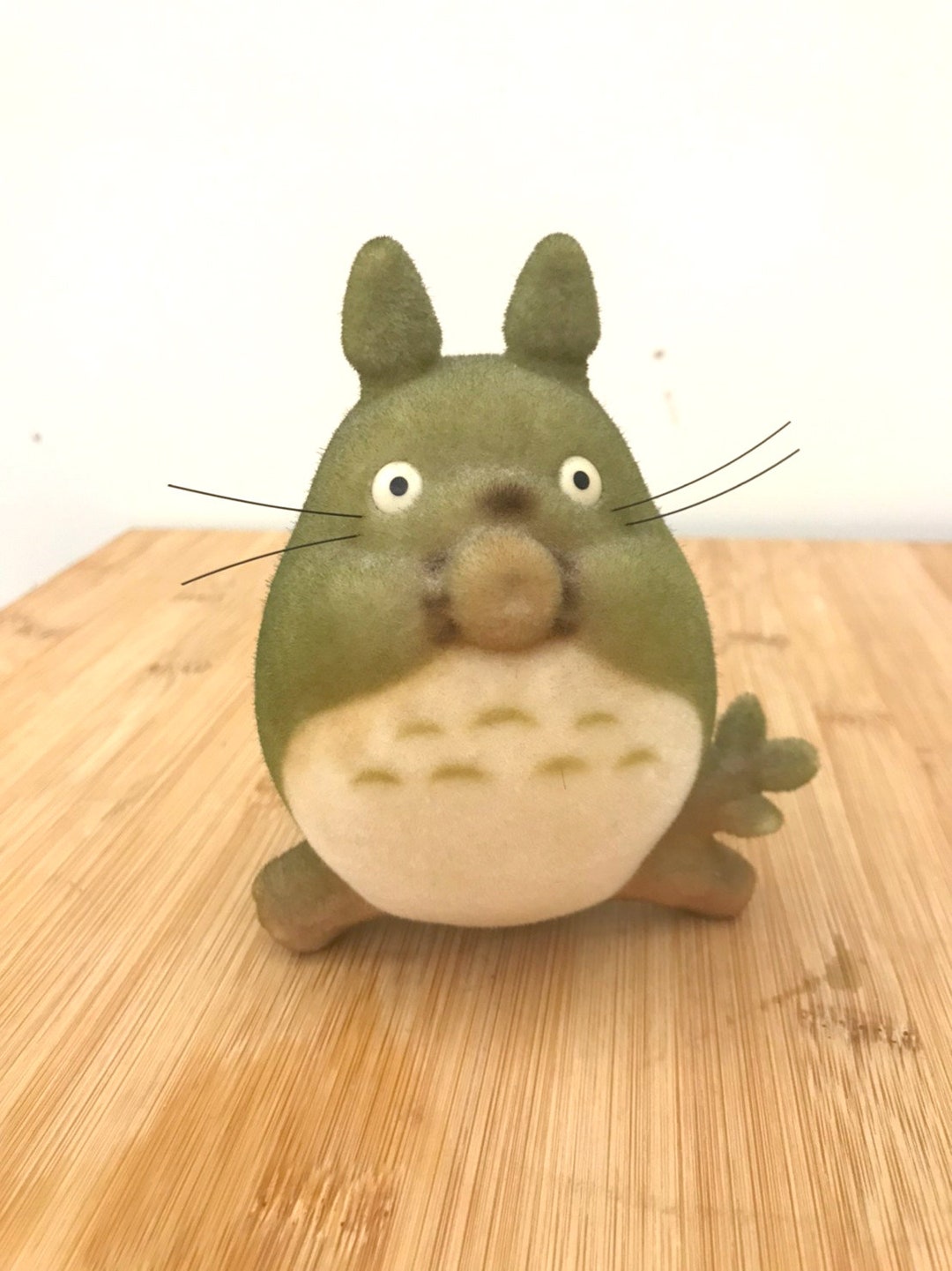 SALE - Vintage Totoro Flocking Doll Figurines - Blow the Trumpet - Etsy