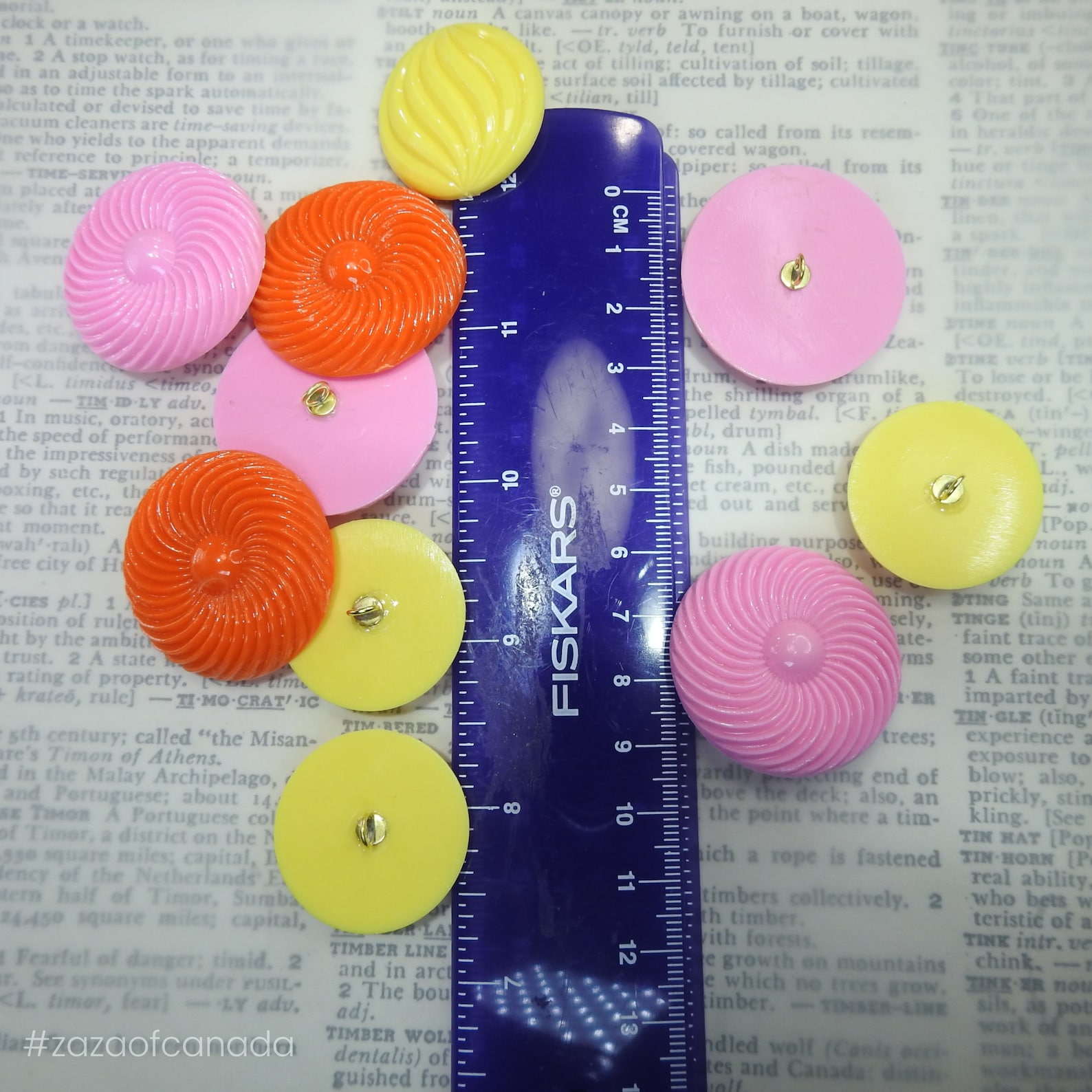 Big and Colorful Plastic Shank Buttons for Crafting - Etsy Australia