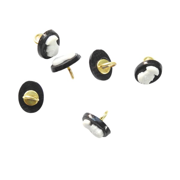 Cameo Buttons - Etsy