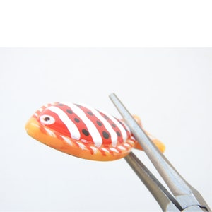 Extra Large Shank Button for Sewing, Fish Shaped | Funky Embellishment ...
