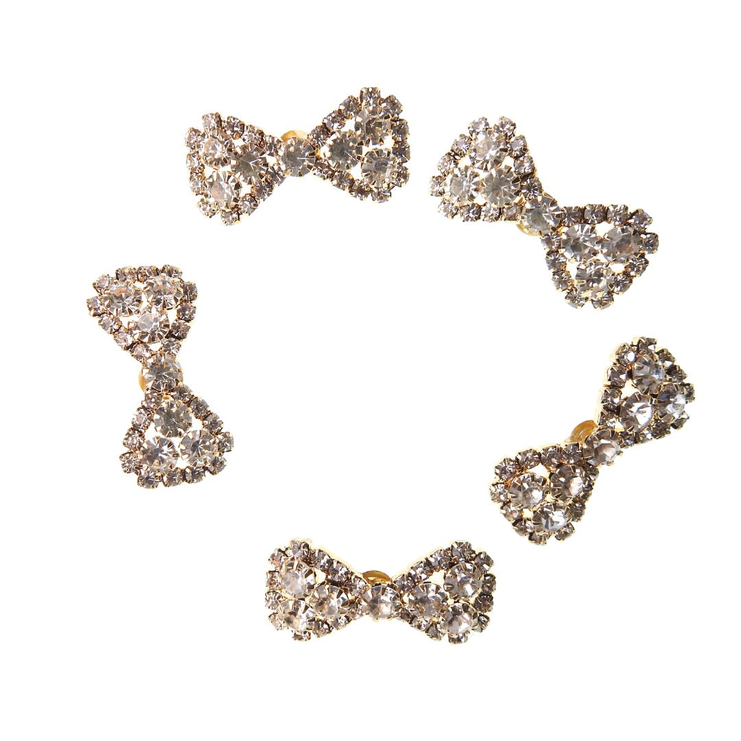 Elegant Bow-shaped Buttons With a Shank. Cute Sewing Buttons for ...