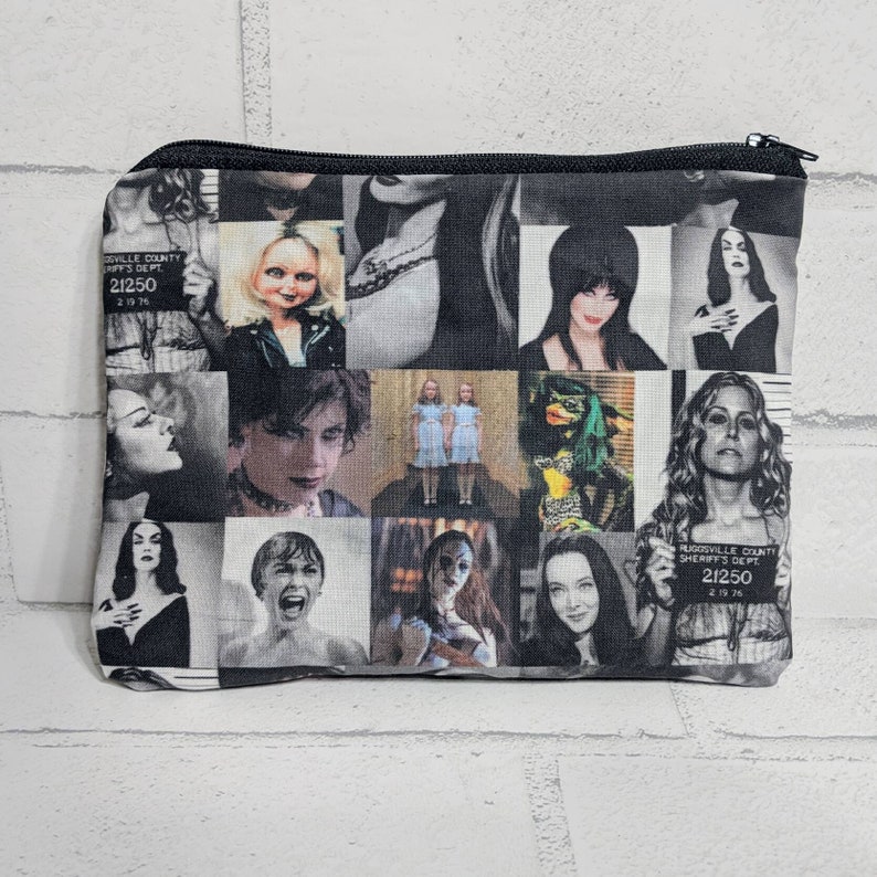 Ladies of Horror makeup cosmetics bag | Etsy