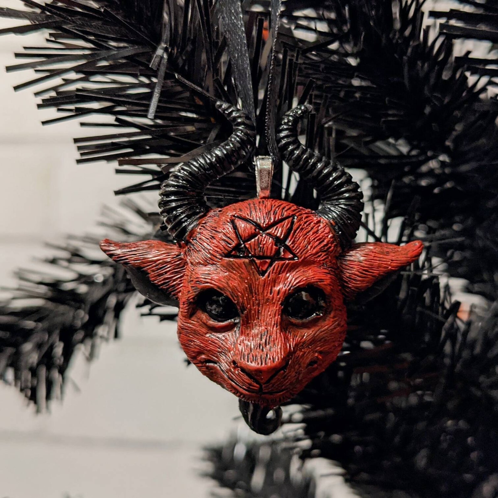 Baphomet Tree Ornament | Etsy
