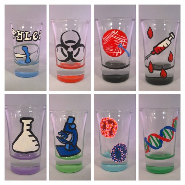 Biohazard Shot Glass - Etsy