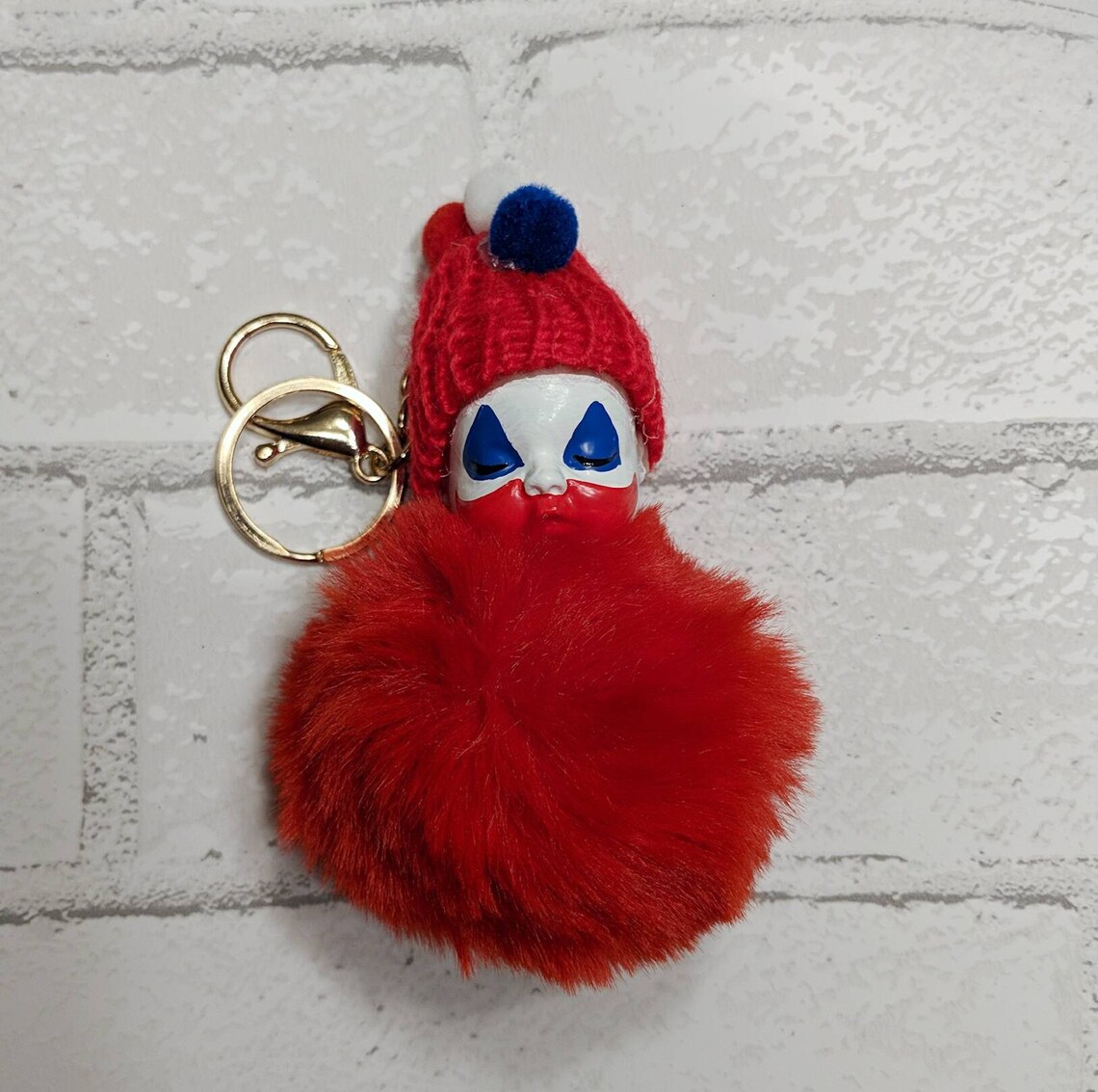 Baby Pogo the Clown Key Chain Purse Charm John Wayne Gacy | Etsy