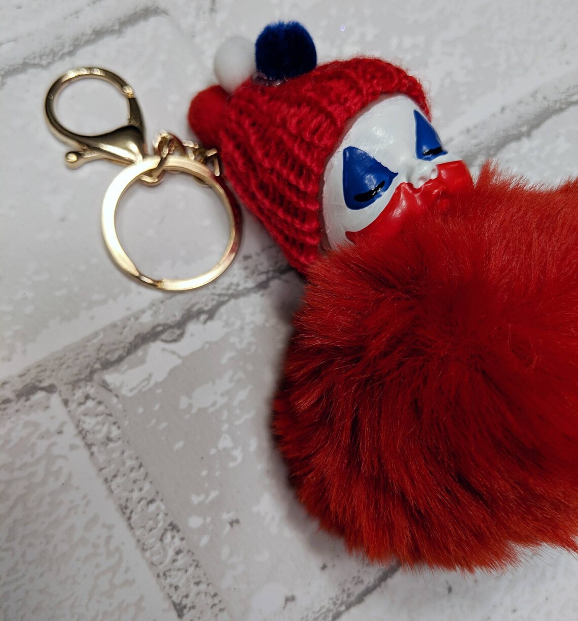 Baby Pogo the Clown Key Chain Purse Charm John Wayne Gacy | Etsy