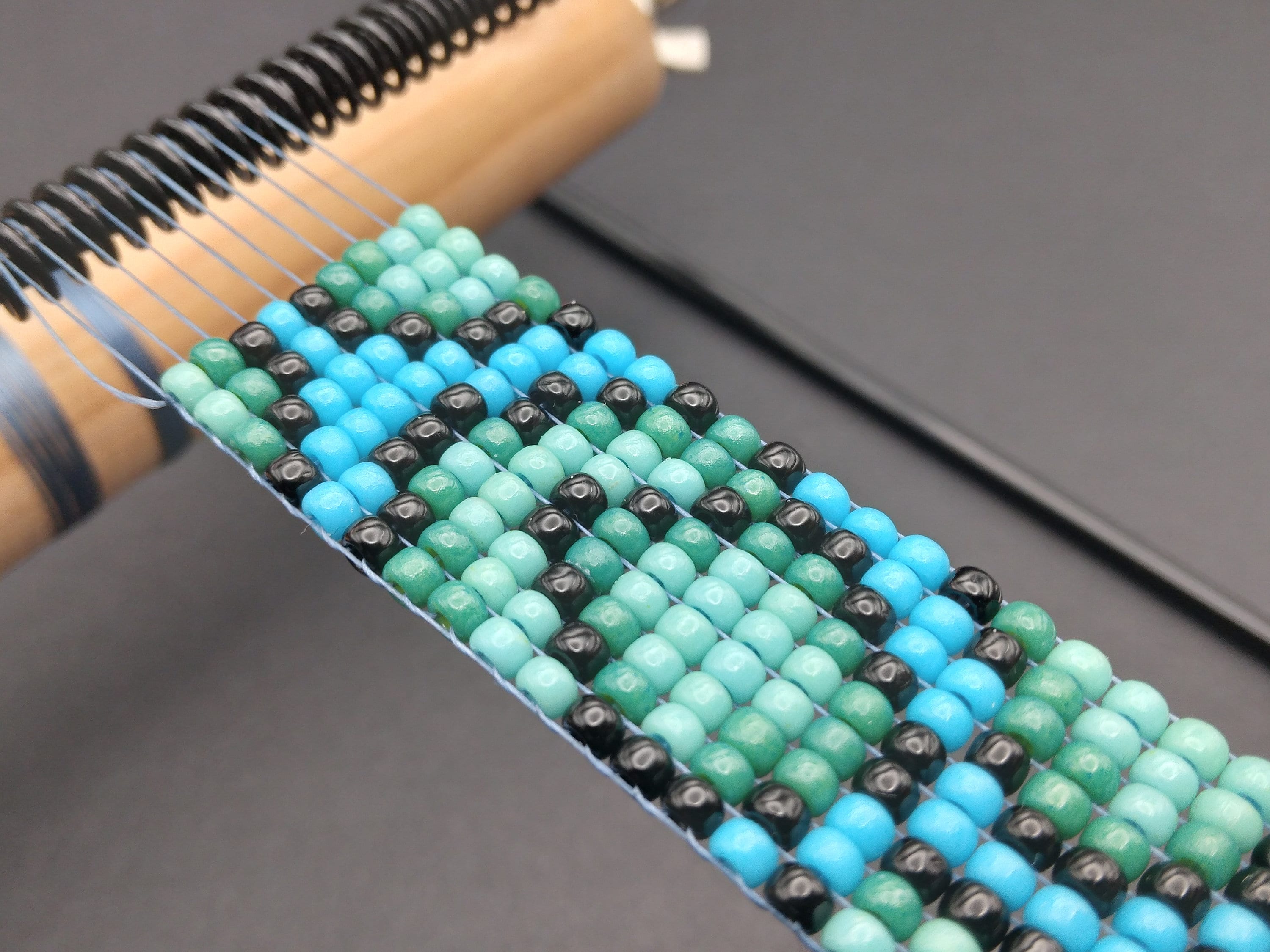 Snakeskin LOOM Bead Pattern for Size 8 Miyuki Round Seed Beads, Snake ...