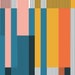 Colorblock Lines - Pair of Bold Colorful 11x14 Prints - Etsy