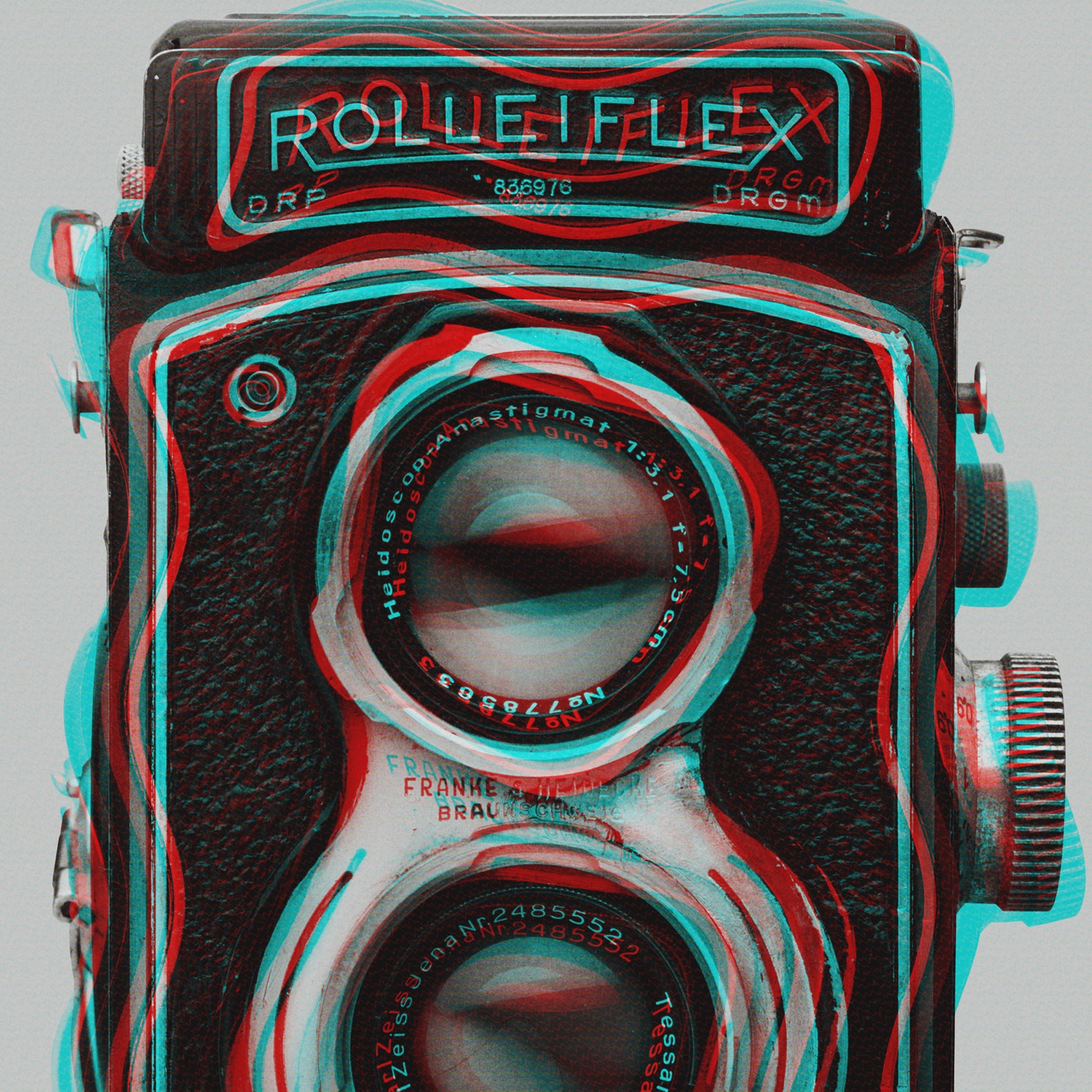 Glitch Cameras Set of 3 Art Prints - Etsy