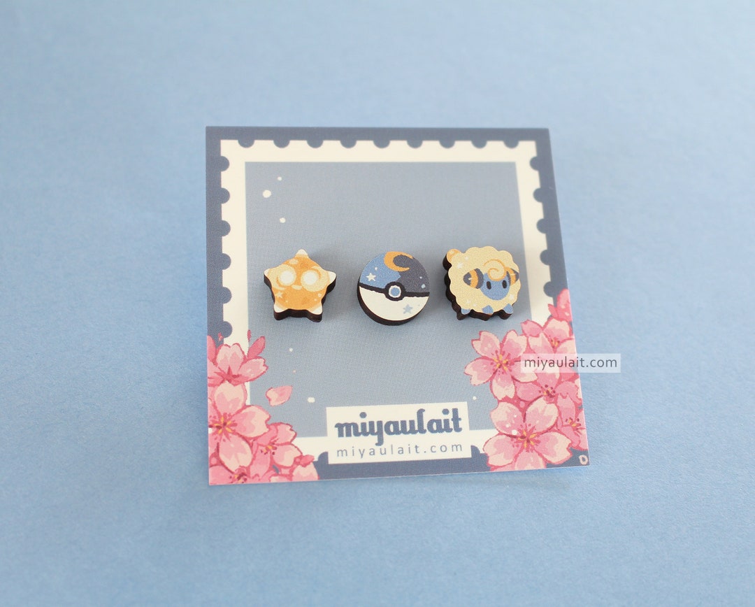 Tiny Wood Pins • Dreamy Poke-pins • 0.5 Inch - Etsy